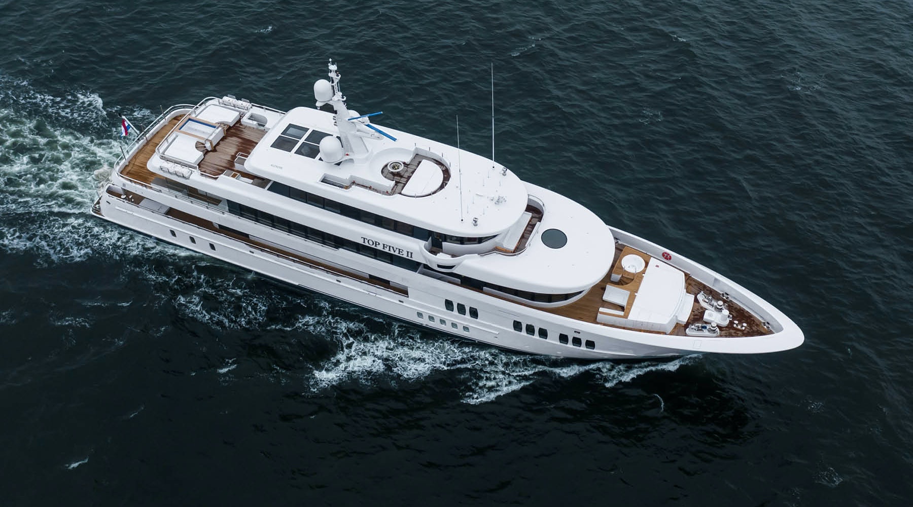 Top five ii Yacht Charter super yacht for charter from 600 000 $ per ...