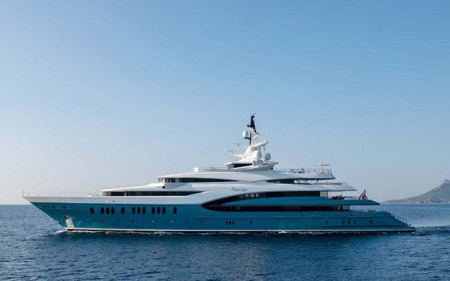 Sunrays Yacht Charter super yacht for charter from 1 150 000 € per week ...